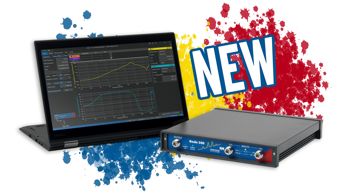 Vector Network Analyzer - Bode 500 | OMICRON Lab