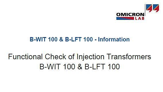 Application Notes for Bode 100 | OMICRON Lab